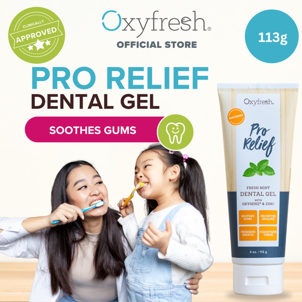 Pro Relief Fresh Mint Dental Gel (4oz) – Oxyfresh Malaysia