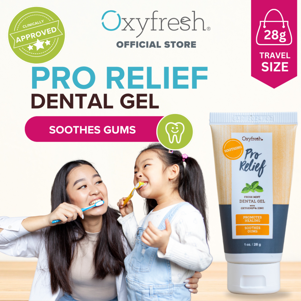 Pro Relief Fresh Mint Dental Gel (1oz) – Oxyfresh Malaysia